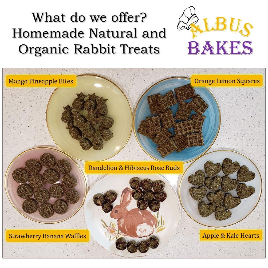 Sample Treat Packs for Rabbits - Etsy