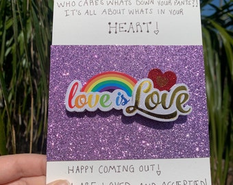 Happy Coming Out Funny Queer Card/ Coming Out Card/ LGBT - Etsy