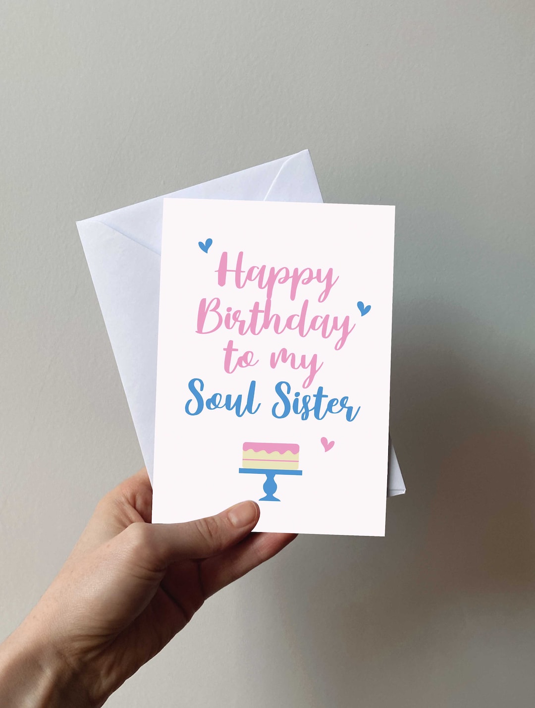 Soul Sister HB Card, Happy Birthday to My Soul Sister Card, Love You ...