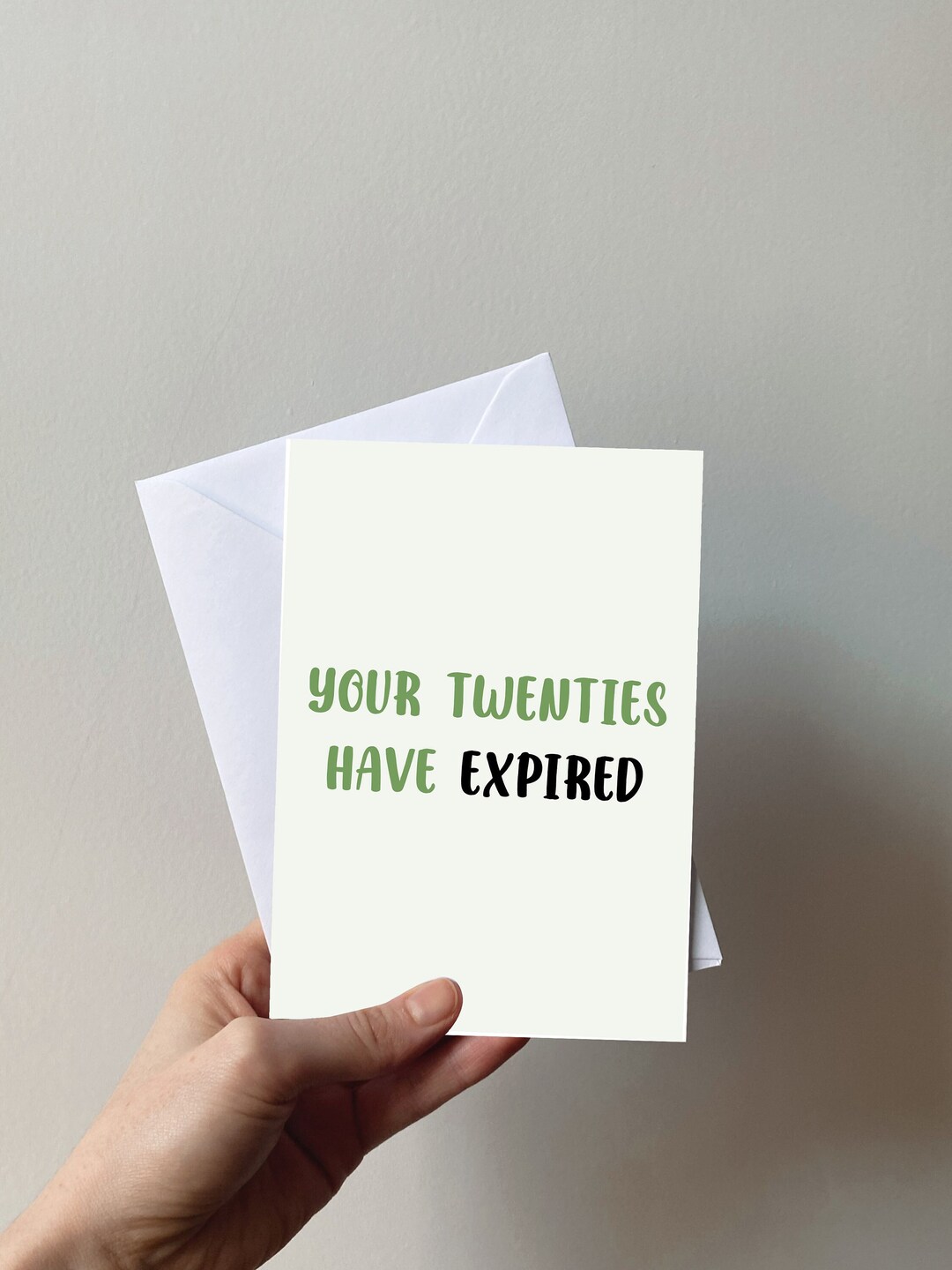 30th Birthday Card Twenties Have Expired, Retired, Funny 30th Birthday ...