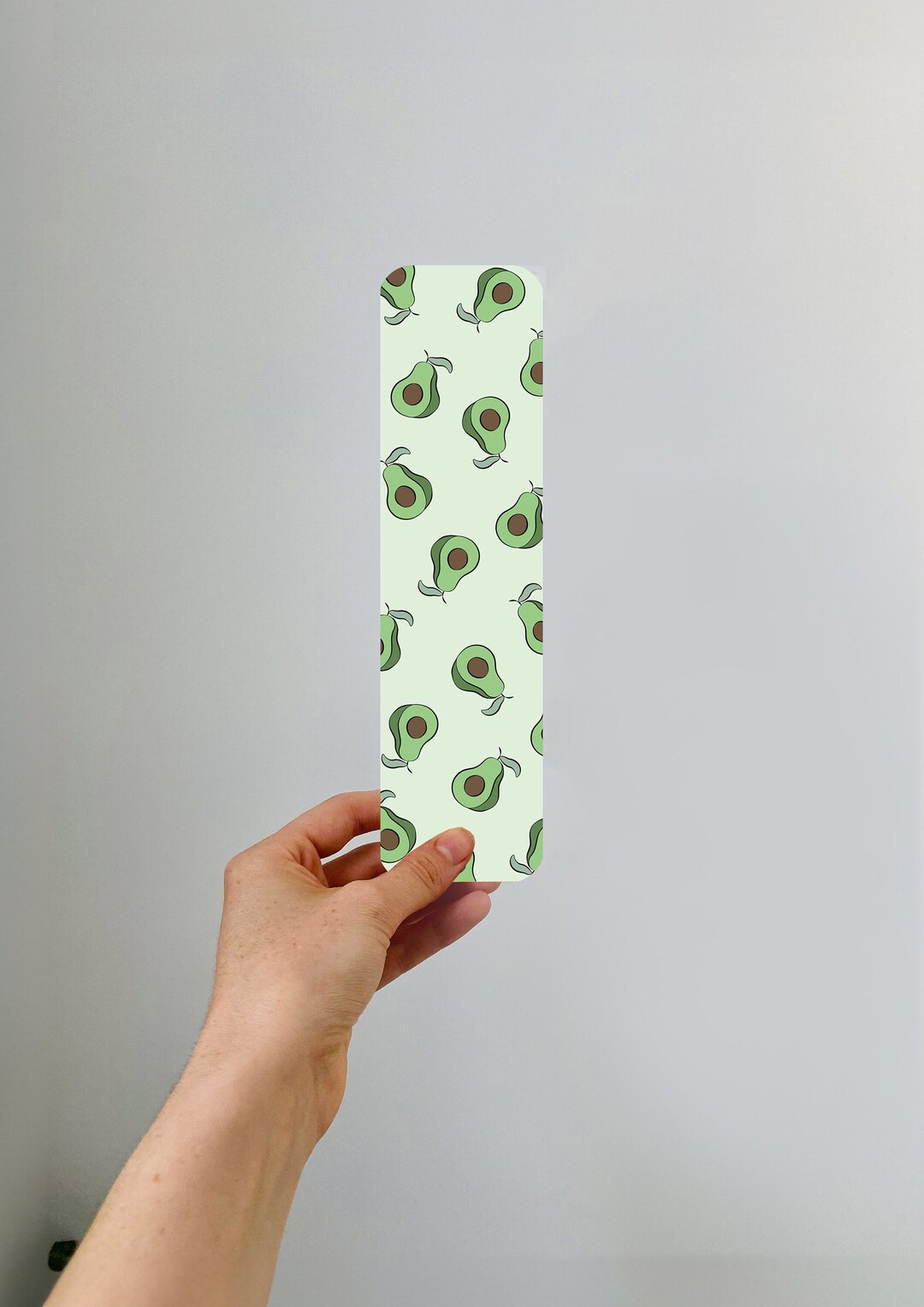 Avocado Bookmark: Minimalist Book Lover Gift - Etsy UK
