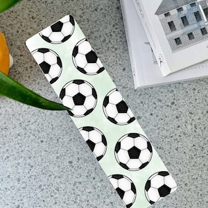 Football Bookmark - Sports, Reading Gift- Bookmark - Printed Onto Thick ...
