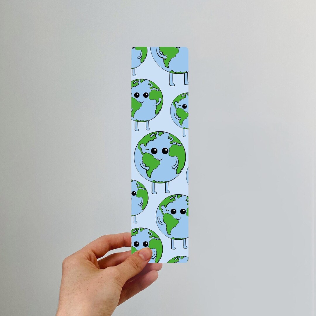 Earth Bookmark, Travel Bookmark - Wanderlust, World, Earth, Globe ...