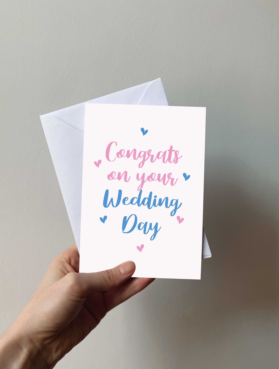 Congrats on Your Wedding Day Card, Wedding, Congratulations, Love ...