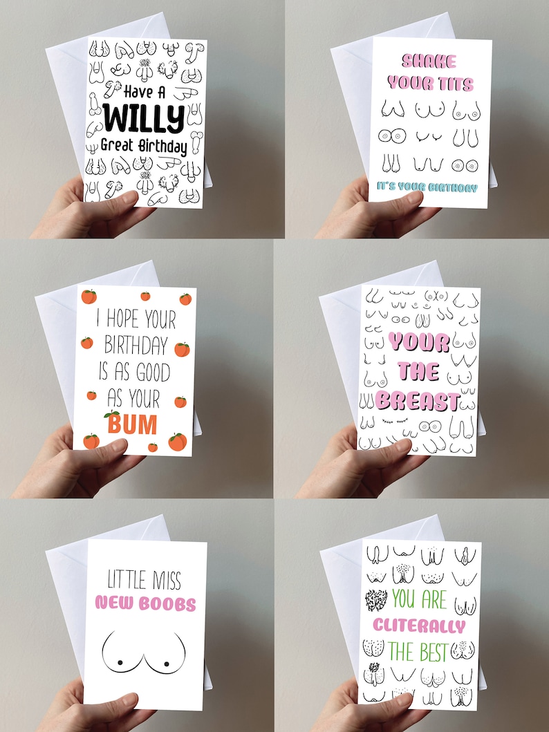 Have a Willy Great Birthday - Funny Willy Card for Him, Greeting Card ...