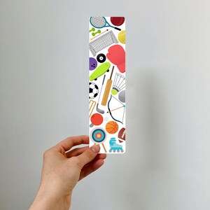 Sports Bookmarks - Multiple Options - Book Lovers/ Fans of Sports ...