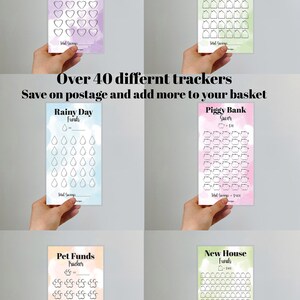 Penny Saver Challenge: Laminated Savings Tracker - Etsy