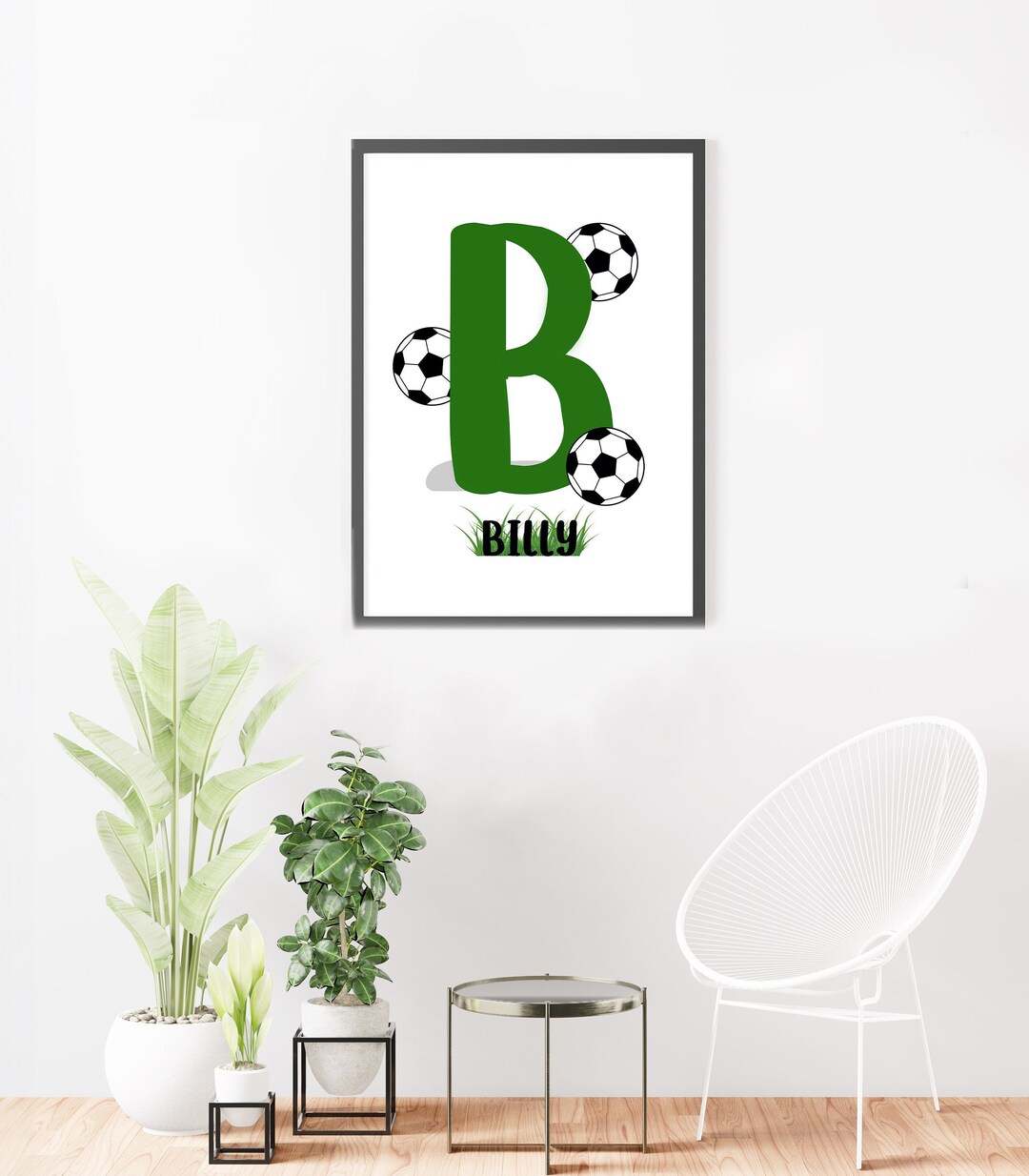 Personalised, Football Prints, Football Decor, Boys Decor, Girls Decor ...