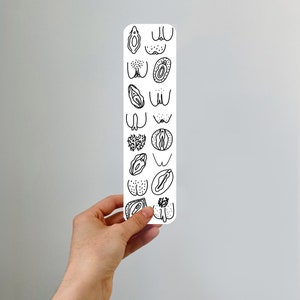 Boobie, Bums and Willies Bookmarks - Body Empowerment - Body Positive ...