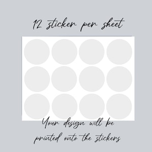 Personalised Ingredient Stickers - Custom Printed Ingredients List ...