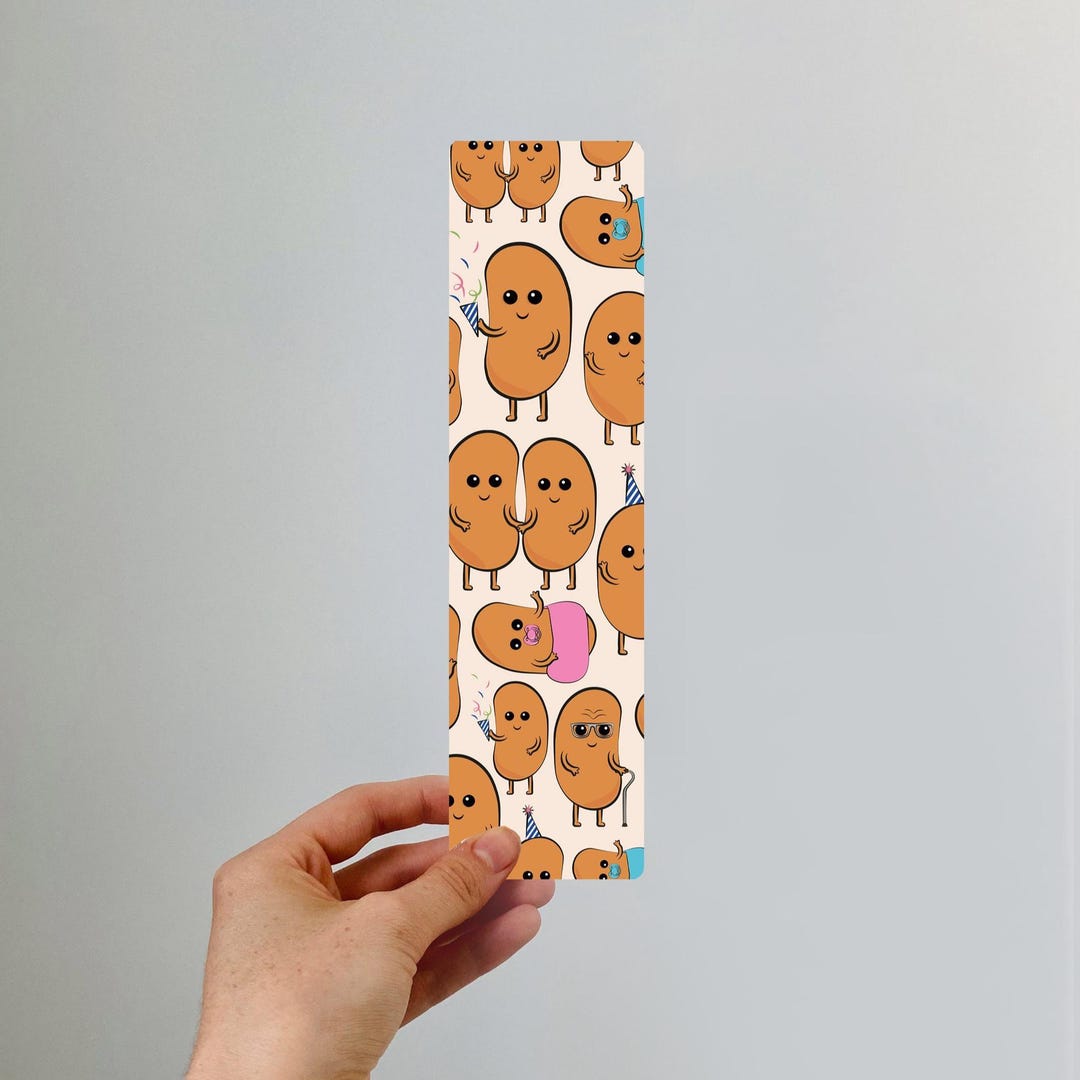 Bean Bookmark - Book Lovers, Bean Puns, Bean Lovers, Beanie, Bean ...