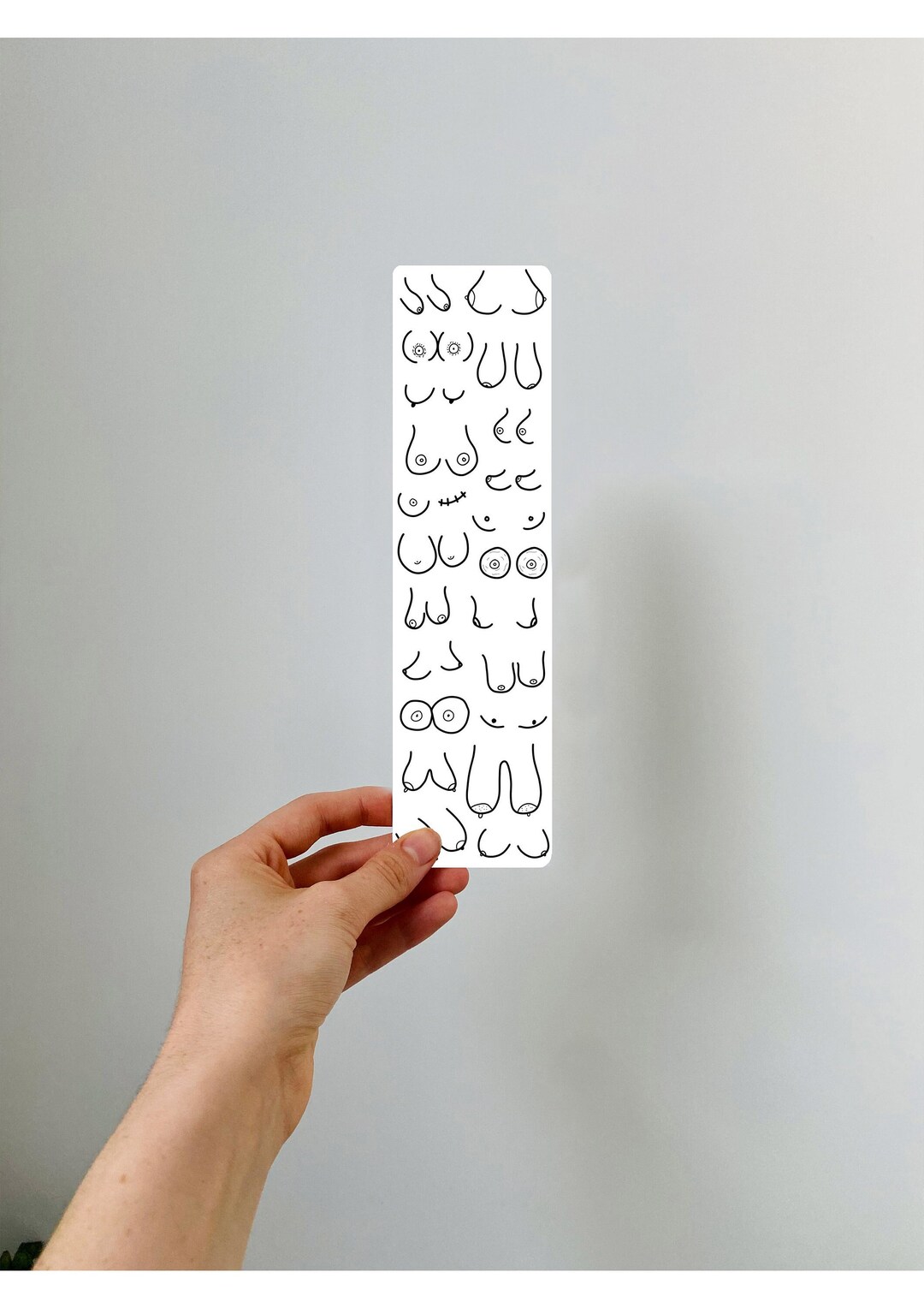 100 Boobie Bookmarks Body Empowerment Body Positive, Funny Gifts ...