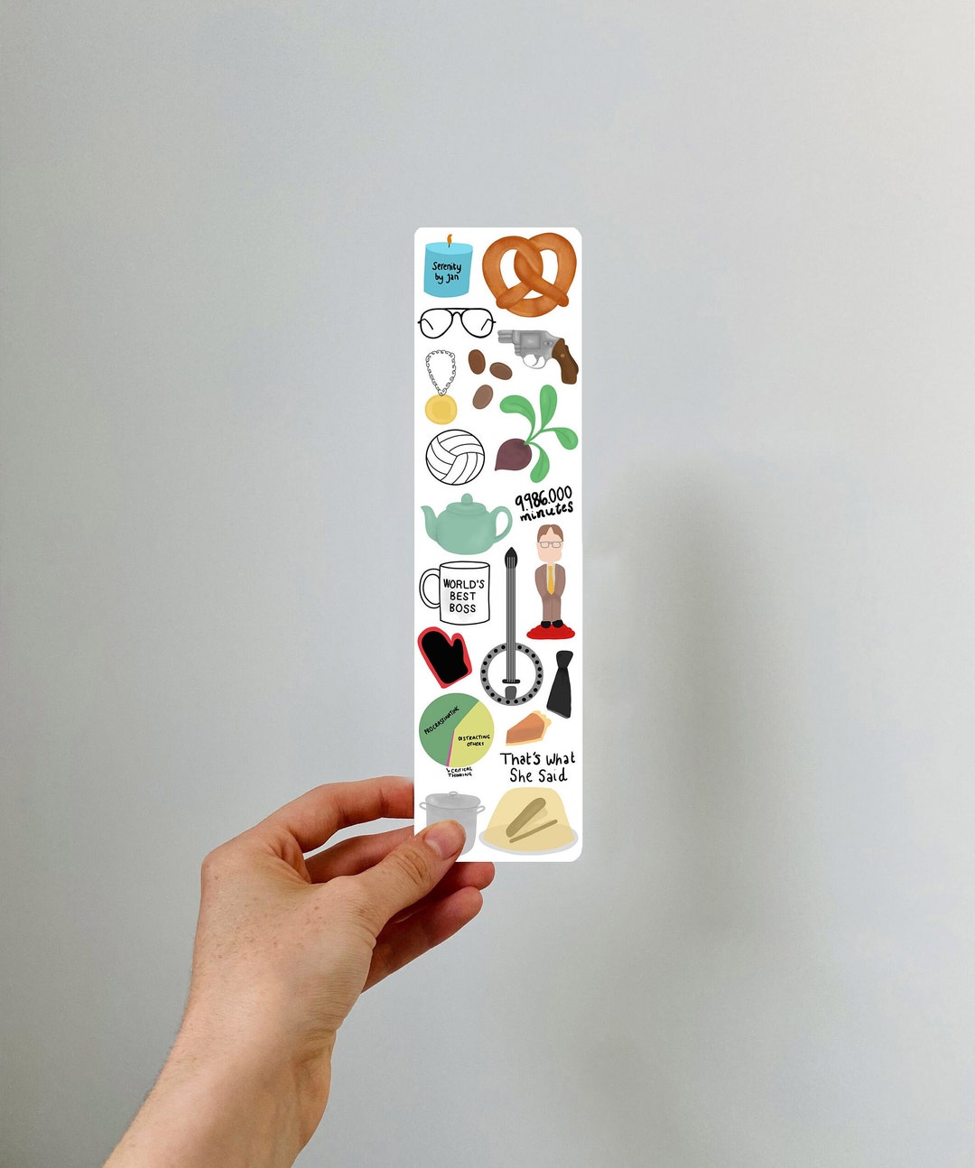 The Office Inspired Bookmark Perfect for Book Lovers/ Fans of the Show ...