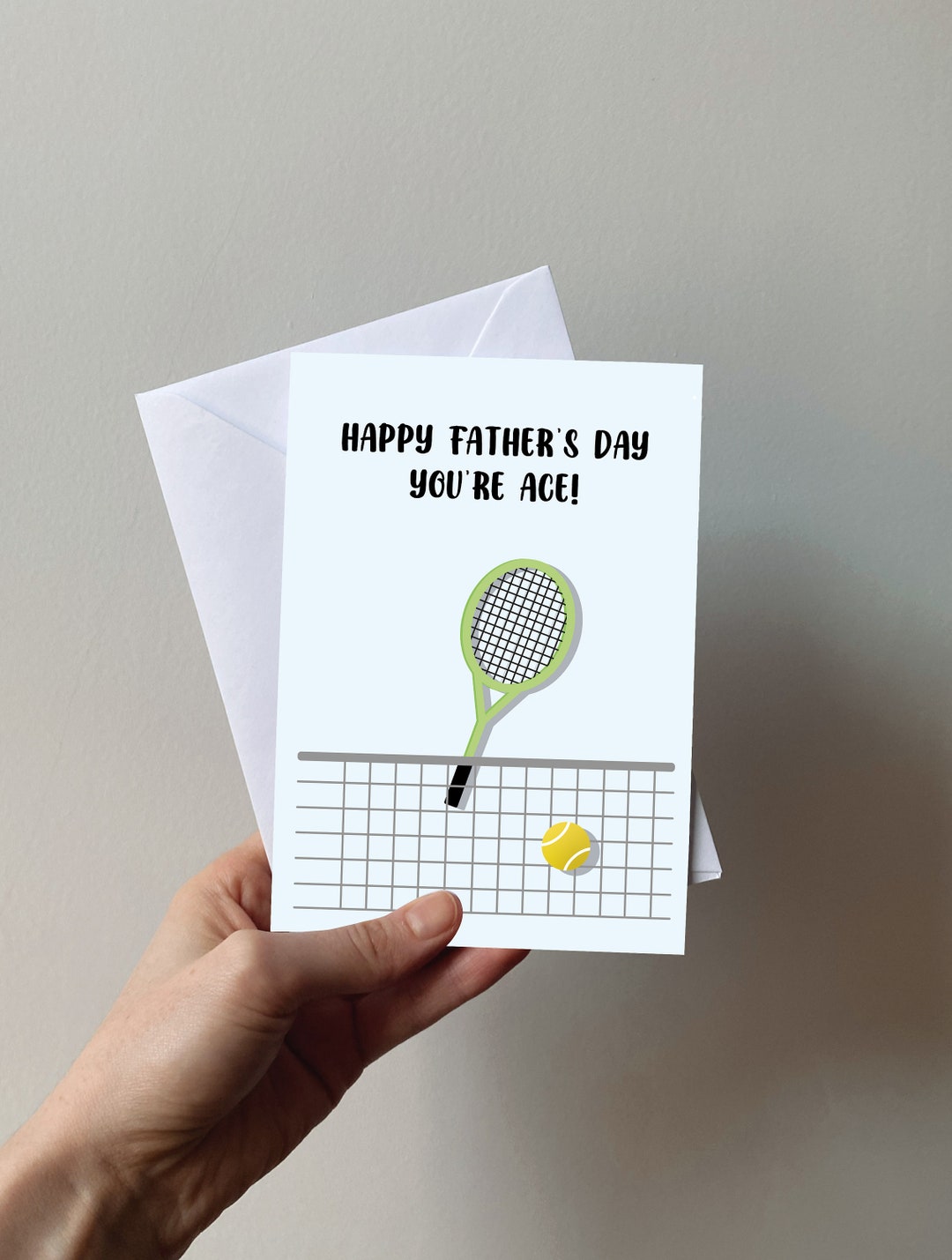 Happy Father's Day, You're Ace - Father's Day Card, Dad, Sports, Tennis ...