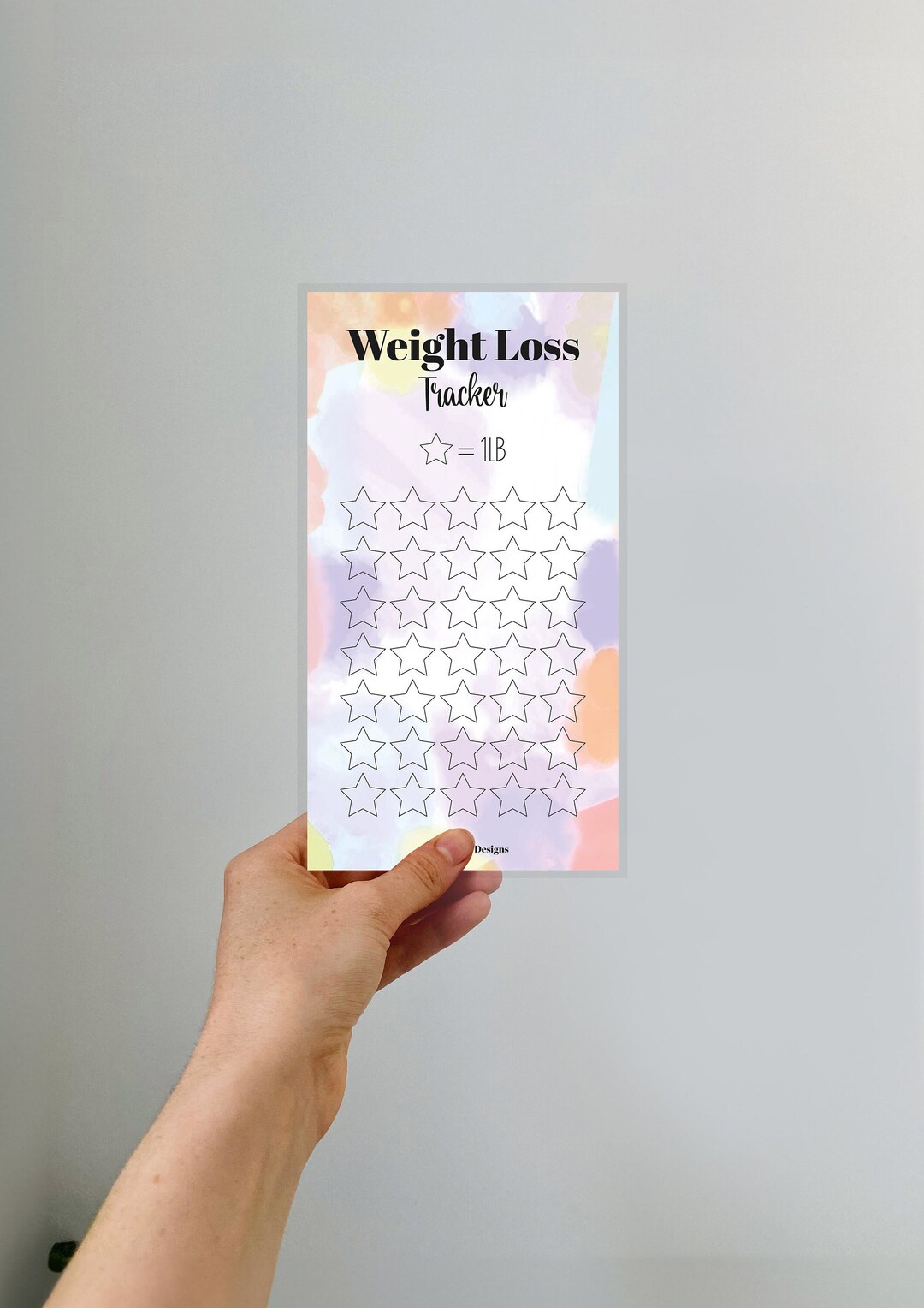 Weight Loss Progress Tracker, Reusable Fitness Journal, Weight ...