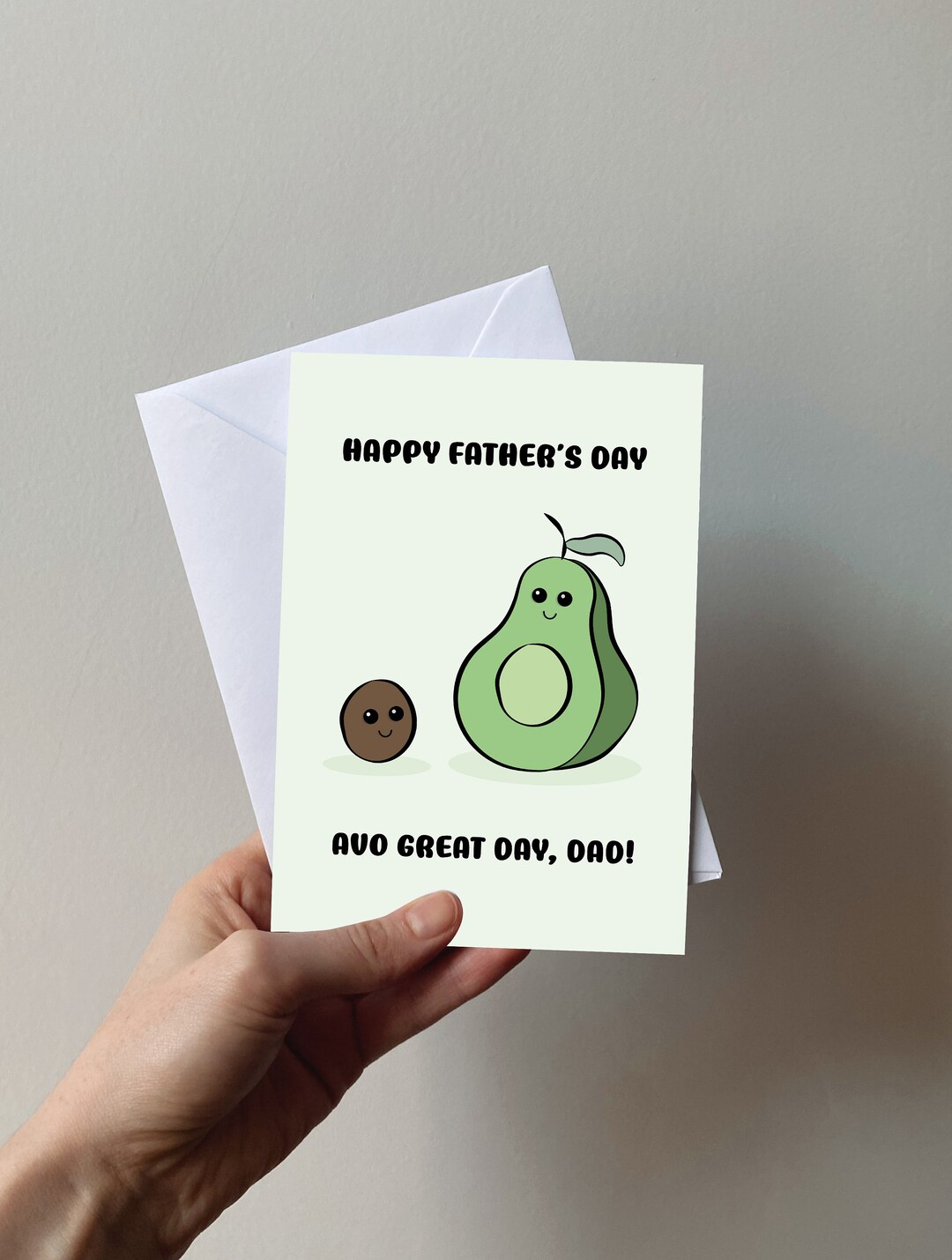 Father's Day Card - Avo Great Day Dad - Dad, Fruit, Jokes, Humour ...