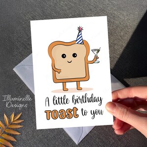 A Little Birthday Toast to You Card, Birthday, Birthday Card, Toast ...