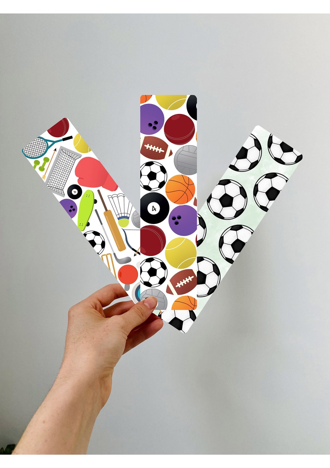 Sports Bookmarks - Multiple Options - Book Lovers/ Fans of Sports ...