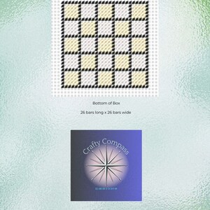 Plastic Canvas Pencil Box Pattern - Pattern Only - Etsy