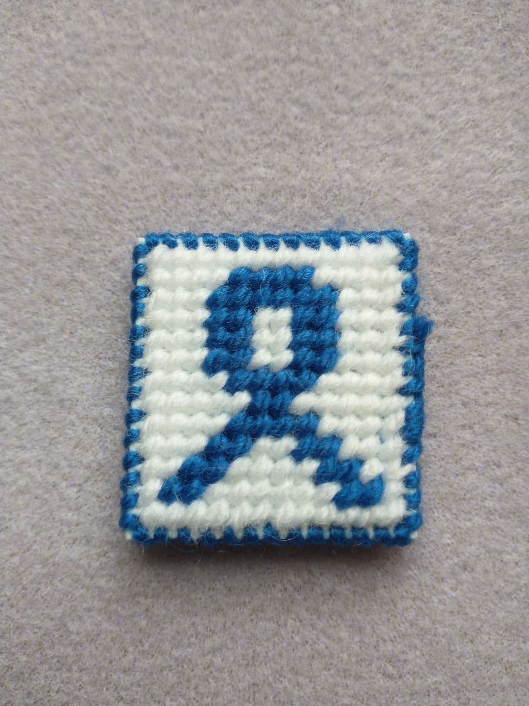 Plastic Canvas Ribbon Key Chain Pattern - Etsy