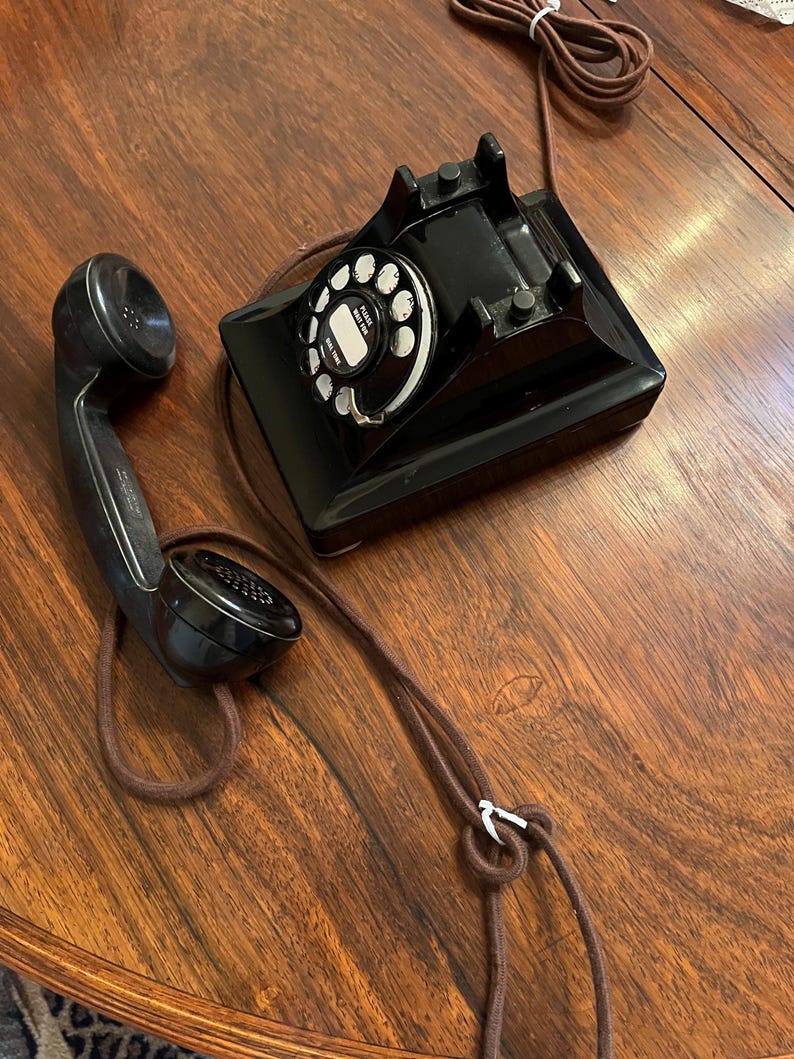 Wonderful Collectible!! Art Deco Western Electric 302 Telephone. - Etsy