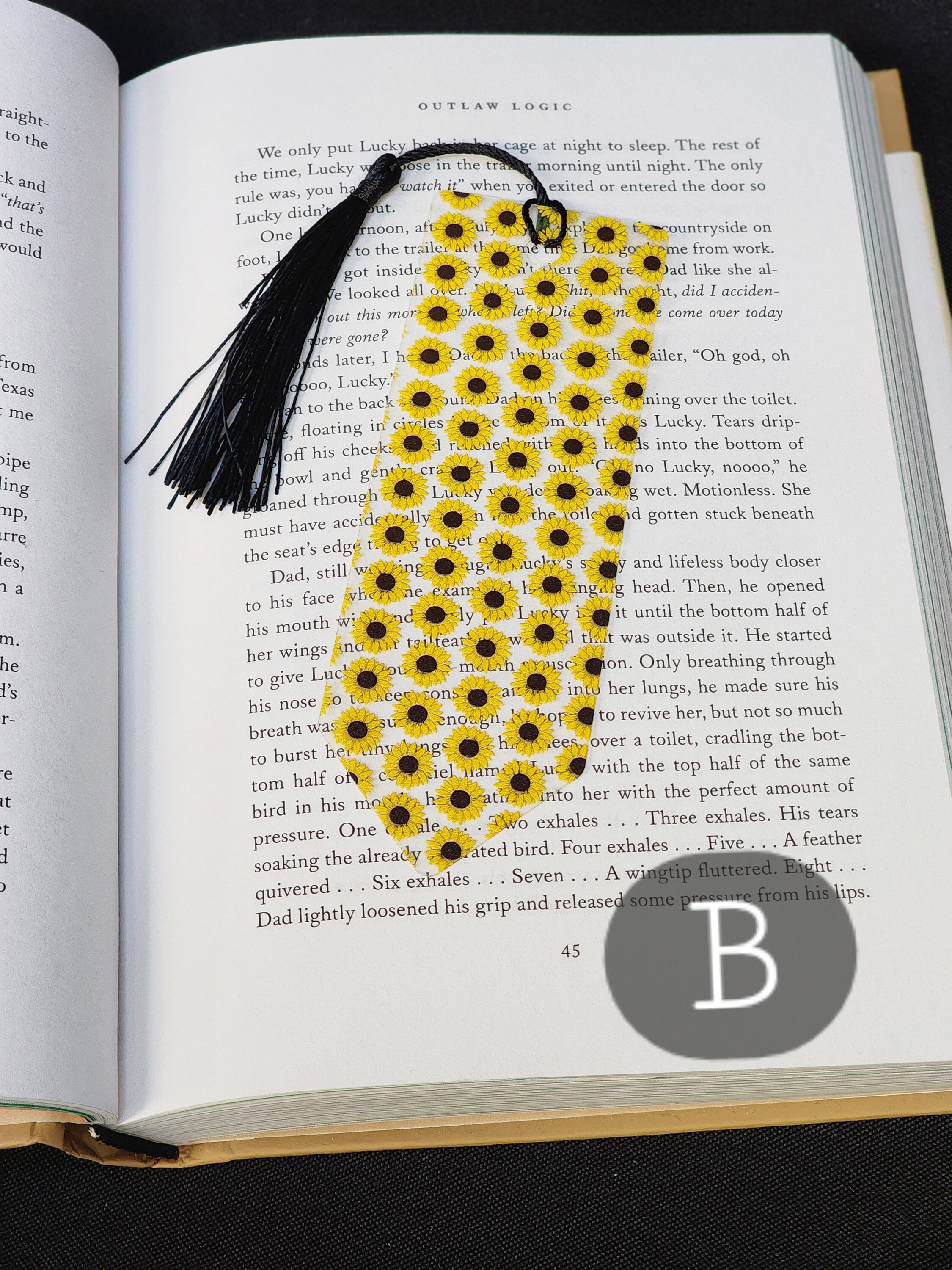Thin Bookmarks With Tassels - Etsy