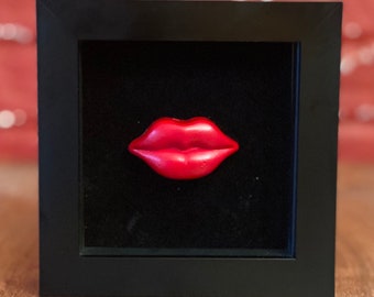 3d Lips Wall Art - Etsy UK