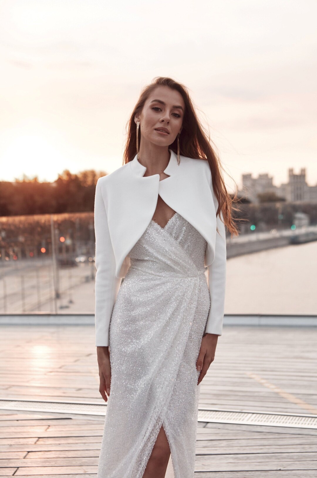 Bridal Coat, Wedding Wool Warm Jacket, Bridal Wrap, Jacket for Bride ...