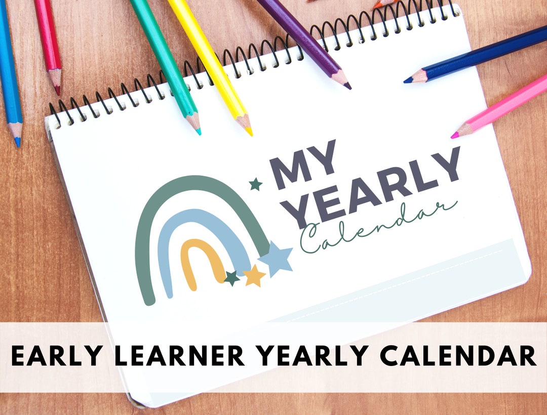 Early Learner Morning Calender (BOY) Prek- First Grade - Etsy UK