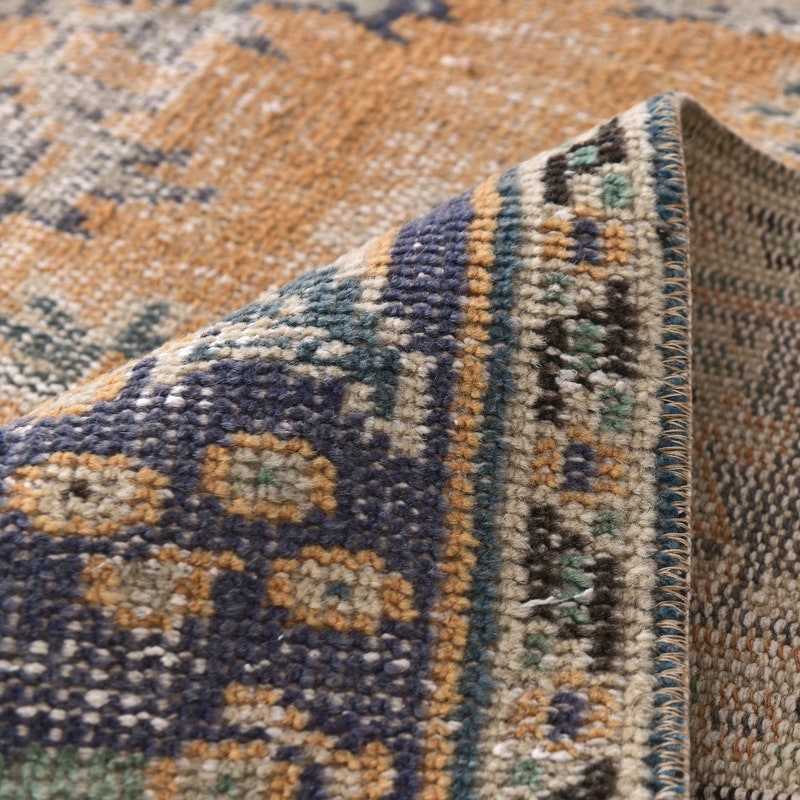 Distressed Rug - Etsy