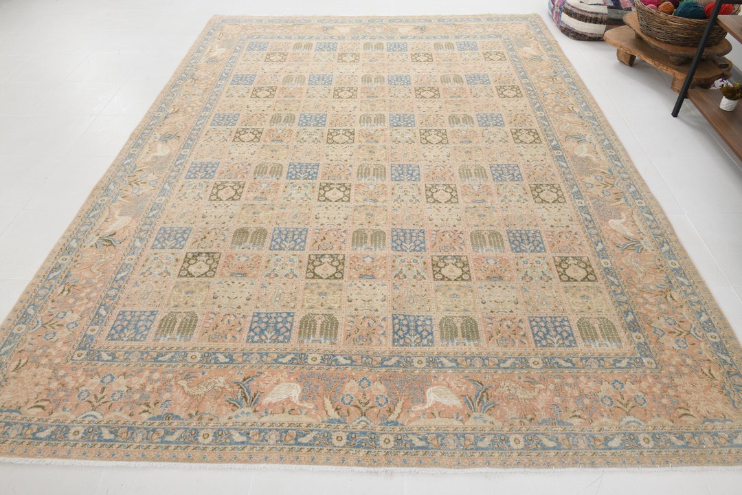 8x11 Oversize Vintage Rug 8x11 Turkish Rug 8x11 Vintage - Etsy