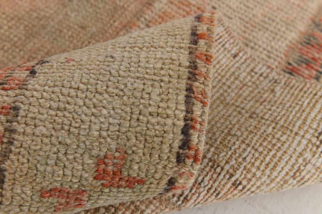 2x6 Runner Rug 2x6 Rug 2x6 TURKISH VINTAGE RUG Oushak Handmade Wool Rug ...