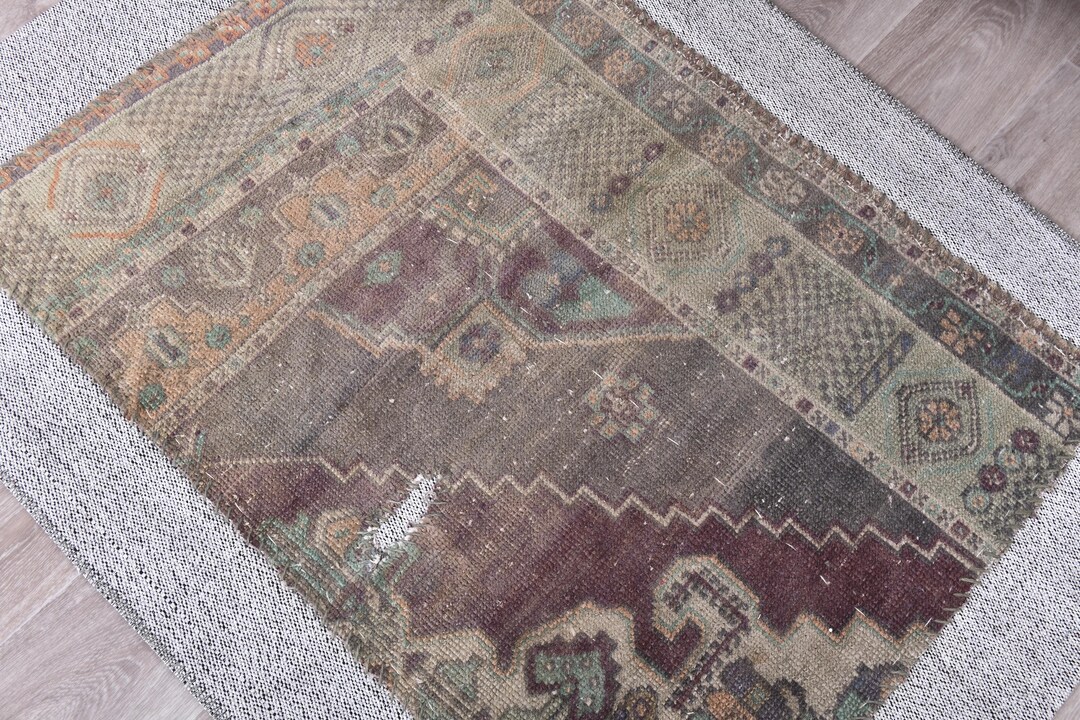 3x4 TURKISH VINTAGE Rug,3x4 Vintage Rug,3x4 Rug,unique Rug,handmade ...