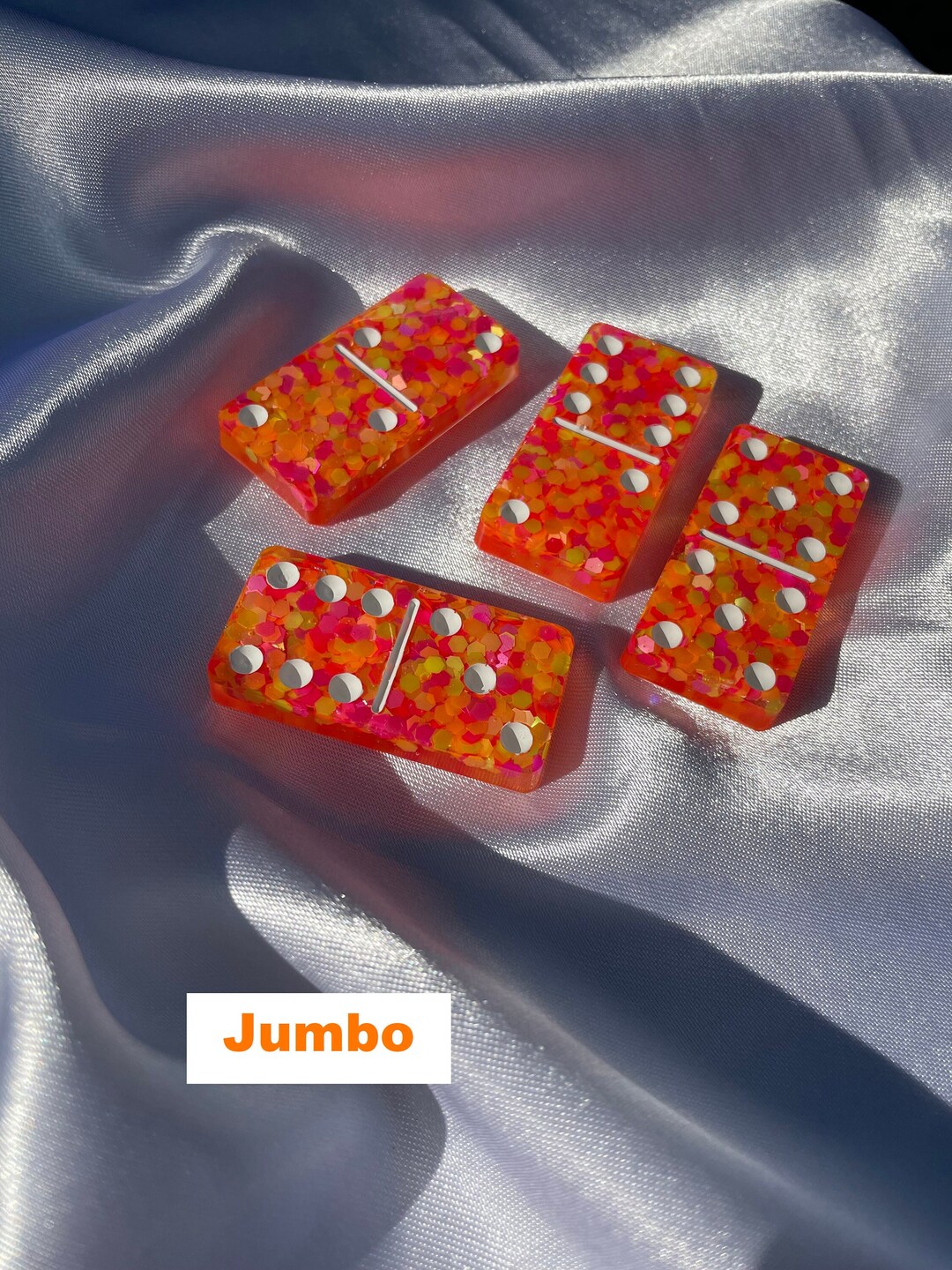 Custom Dominos Set / Personalized Gifts / Resin / Initial / - Etsy