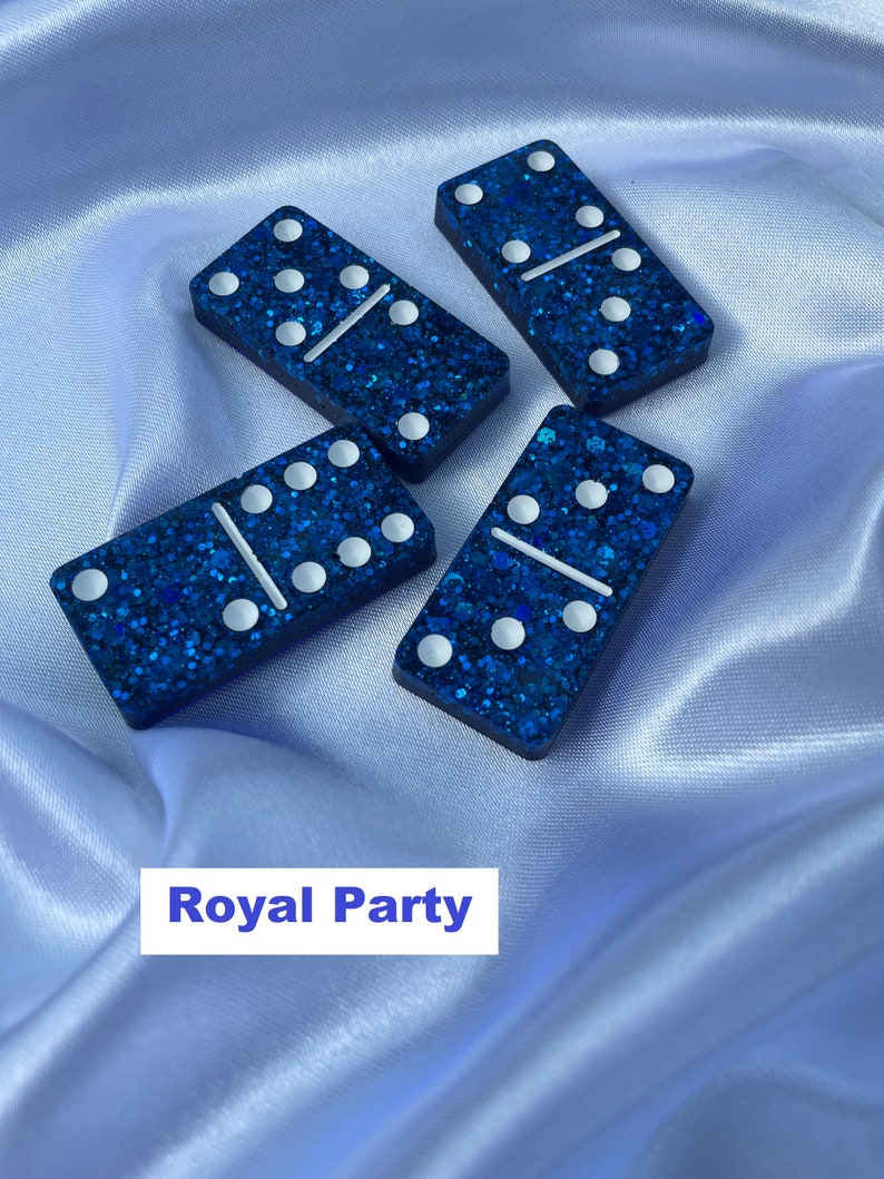 Custom Dominos Set / Personalized Gifts / Resin / Initial / - Etsy