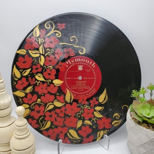 Acrylic on Vinyl Record - "scheherazade" - Etsy