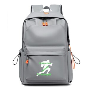 Back to School Custom Backpack, Rugby Inspired Backpack, Students Book ...