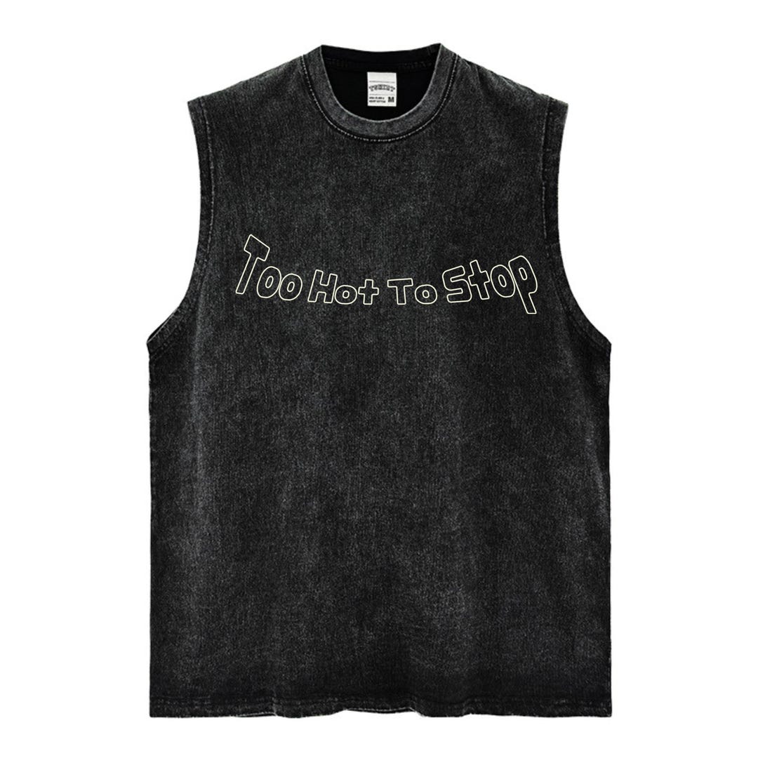 Custom Cotton Vest: Hip Hop Street Style, Personalized Top - Etsy