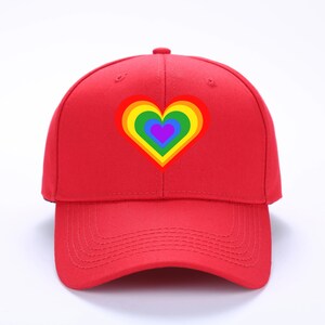 Pride Baseball Cap, Minimalistic Summer Cap, Custom Hat for Men ...