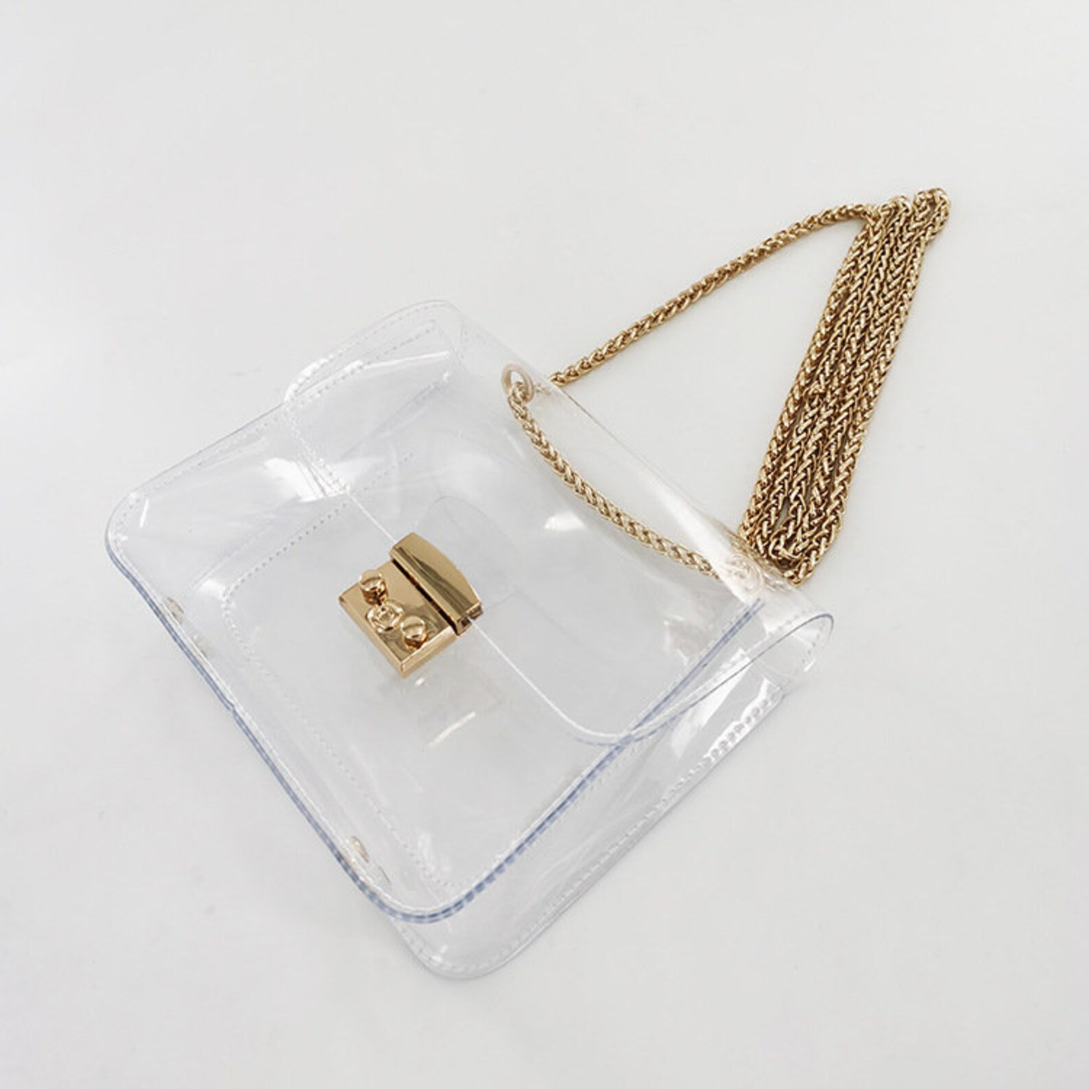 Clear Transparent Shoulder Bag PVC Handbag Beach Bag Womens - Etsy