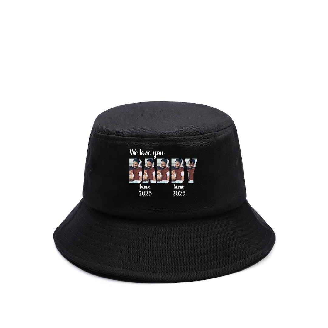 Happy Father's Day Hat/ Custom Dad Bucket Hat/ Customized Hat ...