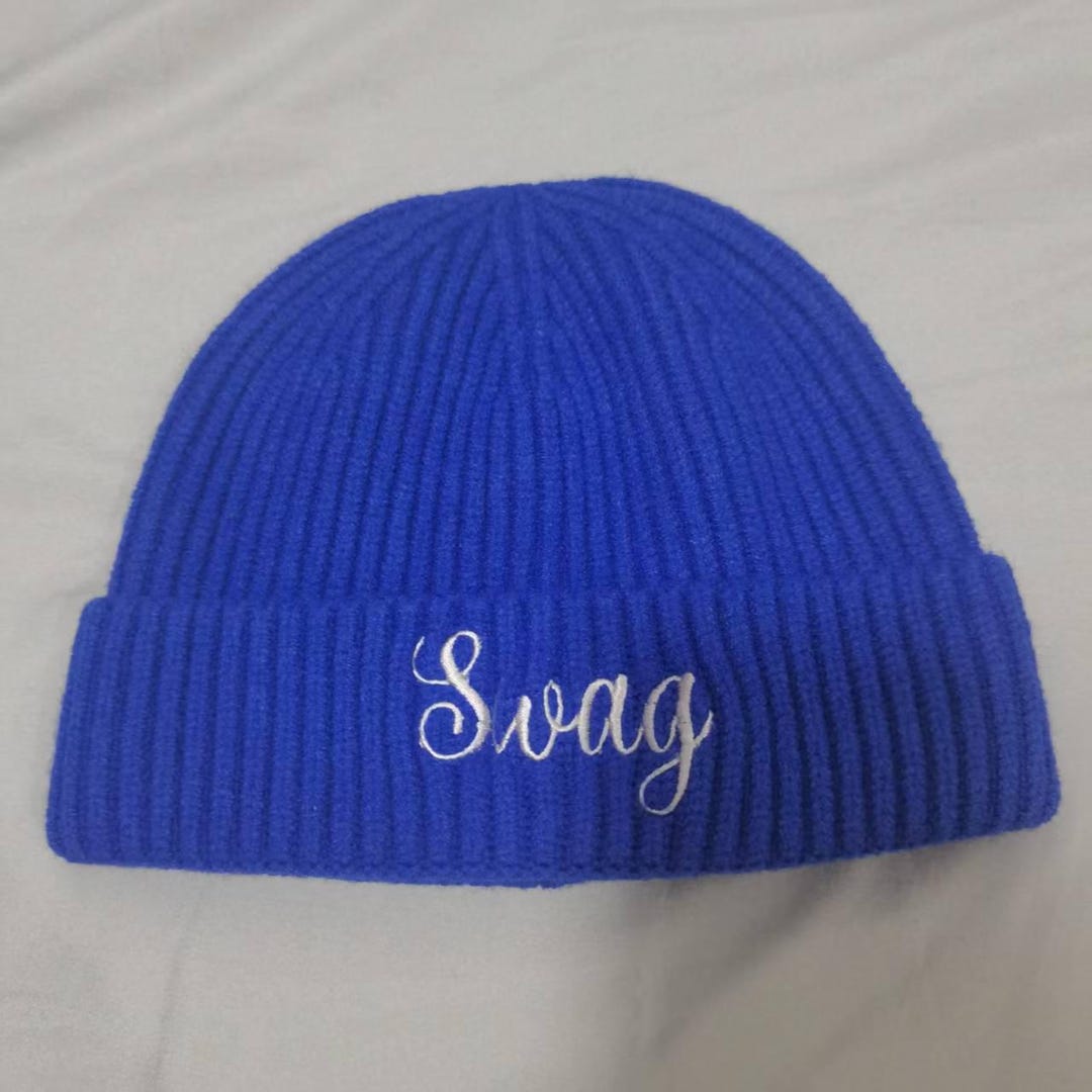 Embroidered Skullcap Beanie, Custom Hip Hop Beanie, Unisex Beanie ...