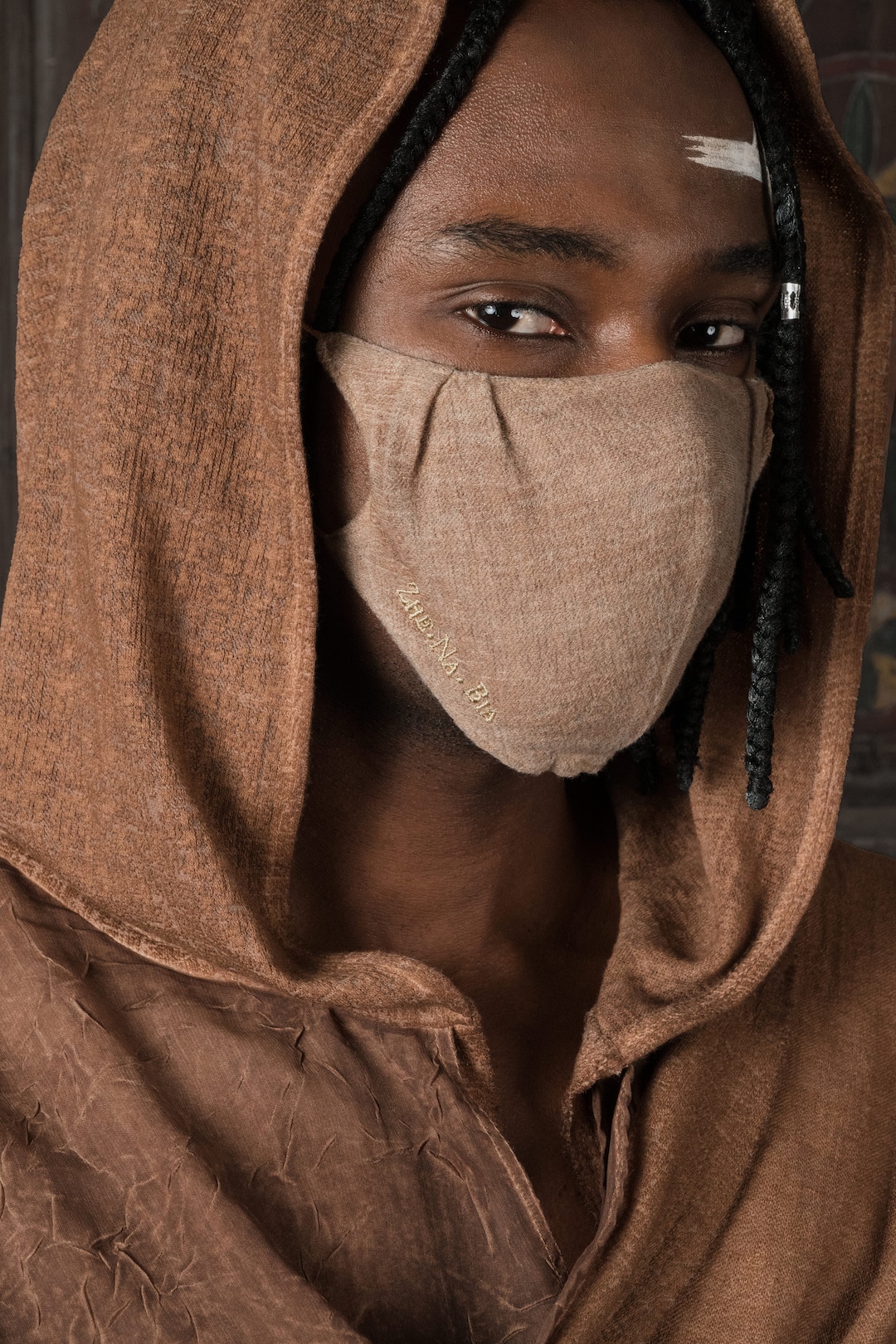 Festival Mask • Soft Mask • Organic Cotton • Fashion Face Mask • Desert ...