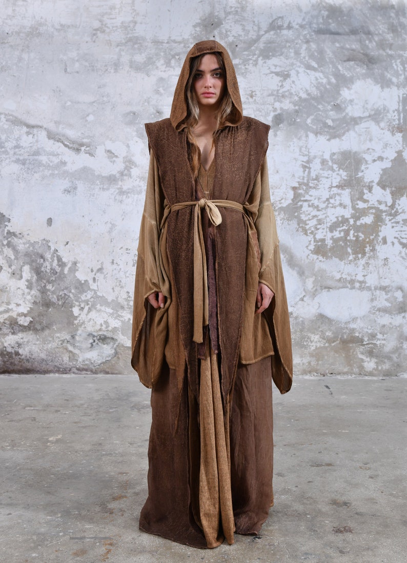 Unisex Shawl Hood Jedi Hood Warrior shaman Ceremony - Etsy