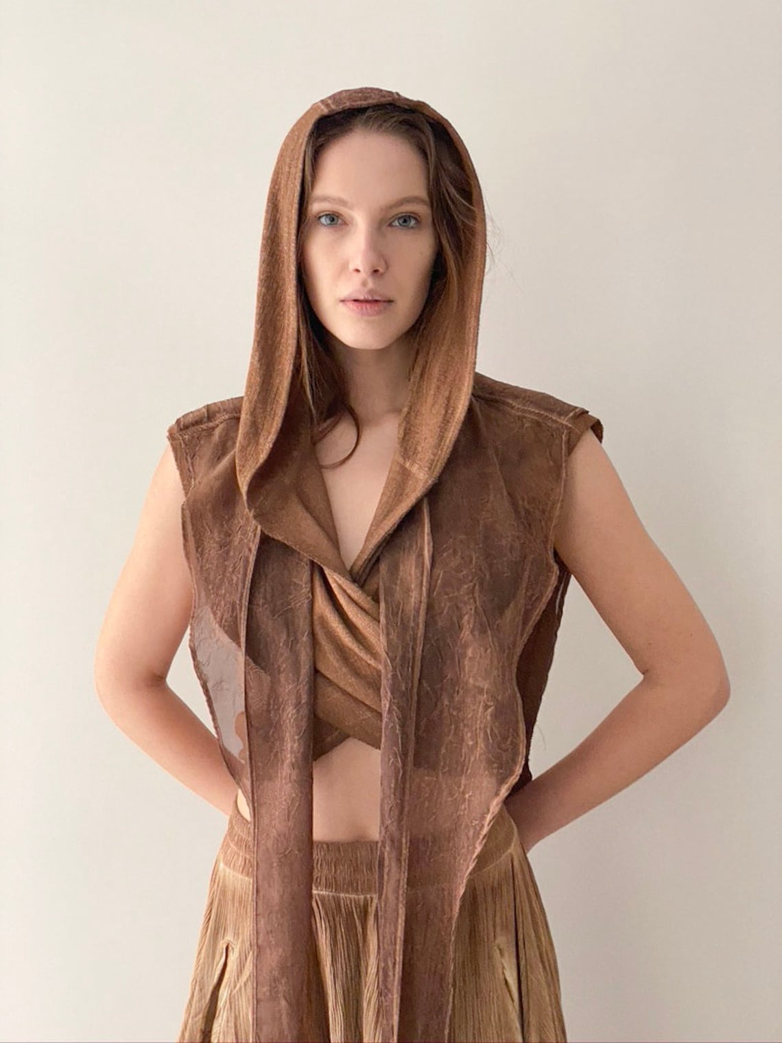 Unisex Shawl Hood Jedi Hood Warrior Shaman Ceremony | Etsy