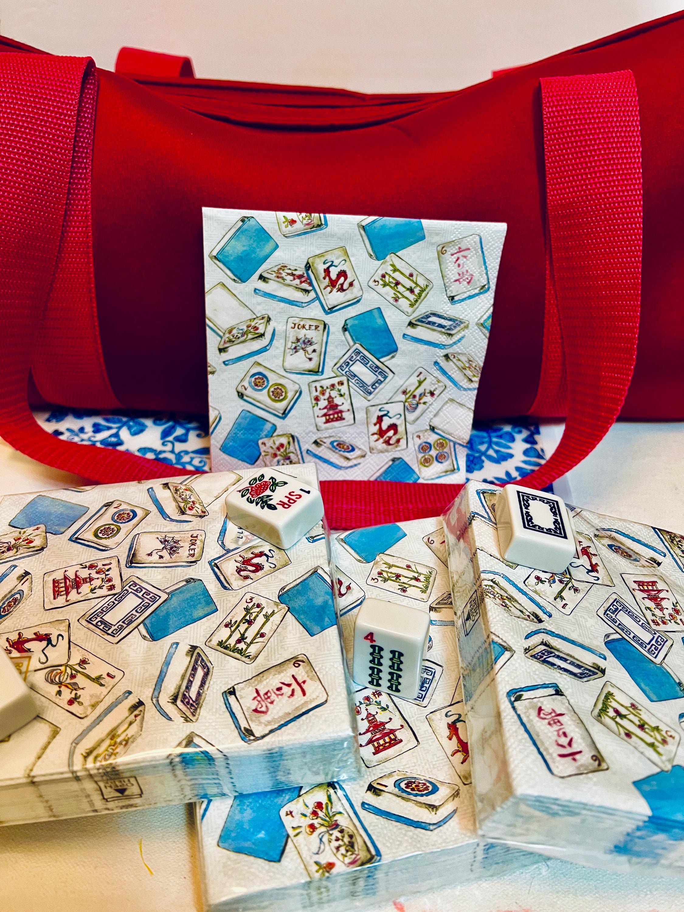 Mahjong 5x5 Folded Paper Napkins 3ply 20 to a Package 10x10 Unfolded - Etsy