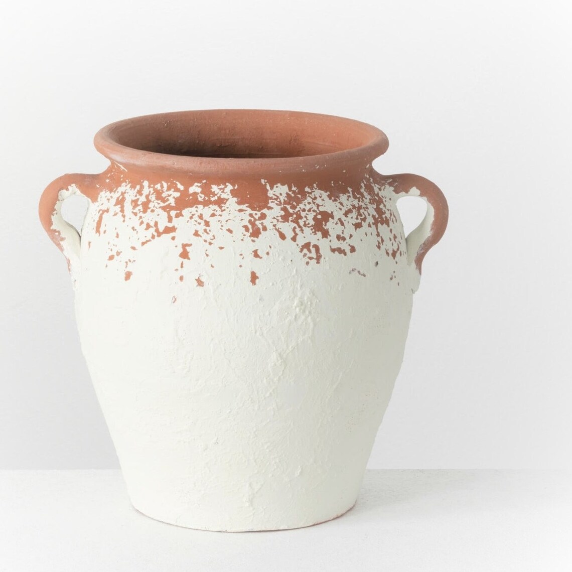 Terracotta Pot Ceramic Vase With Handles Terracotta - Etsy