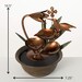 Hummingbird Tabletop Fountain, Garden Gift, Patio Porch Decor, Home ...