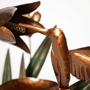 Hummingbird Tabletop Fountain, Garden Gift, Patio Porch Decor, Home ...