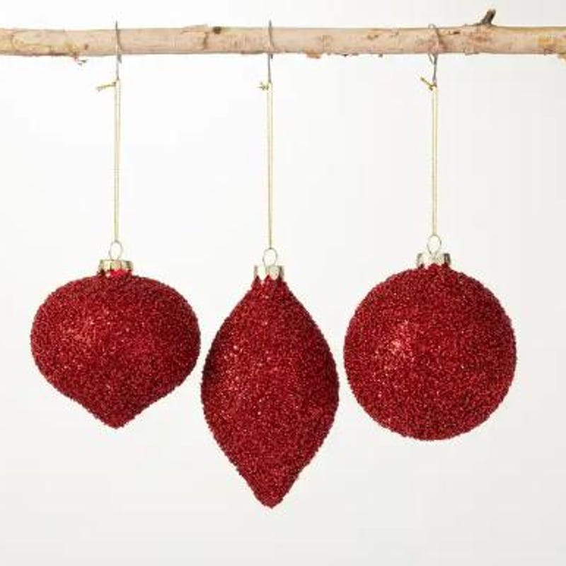 Red Ornament Sets Fancy - Etsy